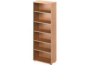 4250510805176 - Genius Regal TETRIS WOOD 6 OH Höhe inkl Gleiter B 800 mm Buche-Dekor