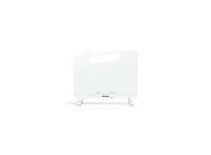 7640334421374 - Konvektor GLASKON 1000 1000 W Glasfront LCD Touch-Funktion 24-h Wochen-Timer erkennt offene Fenster IP24 mobil Wandmontage weiß