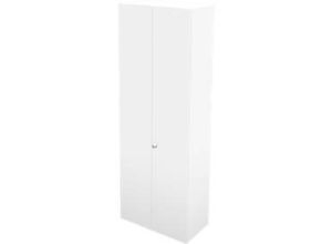 4251898807295 - Genius Garderobenschrank TETRIS WALL 2 Fachboden Türanschlag rechts B 800 x T 440 x H 2250 mm weiß