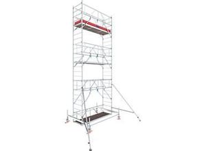 4009199774040 - Alu-Fahrgerüst Stabilo Serie 100 200 kg m² TÜV-geprüft gebremste Rollen B 750 x T 2500 x H 7500 mm