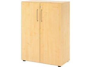 4032062184349 - Schränke Breno 3 OH abschließbar 28 kg je Boden B 800 x T 420 x H 1100 mm Ahorn Ahorn