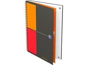 3020120097305 - Collegeblock Oxford International Notebook B5 kariert 80 g m² SCRIBZEE® kompatibel 80 Blatt 5 Stück