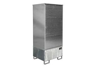 4052462026391 - Gefahrstoffschrank BAUER GS-1 Stahlblech unterfahrbar für 1 x 200 l Fass B 840 x T 690 x H 1930 mm  verzinkt