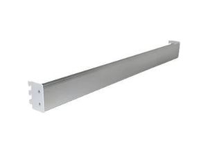 6416763077496 - BP-Kästenprofil M500 für drehbaren Werkzeughalter für Modul M500 B 486 x T 55 x H 75 mm eloxiertes Aluminium RAL7035 (Hellgrau)