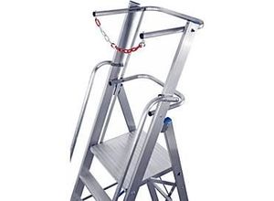 4009199127501 - Krause Stabilo® Professional 127501 Aluminium Stufen-Stehleiter Arbeitshöhe (max) 34 m Silber 20 kg