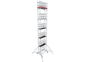 4009199940193 - Alu-Fahrgerüst Krause ProTec 200 kg m² TÜV-geprüft gebremste Rollen L 2000 x B 700 x H 12300 mm