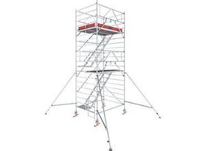 4009199789020 - Alu-Fahrgerüst Krause Serie 5500 200 kg m² TÜV-geprüft gebremste Rollen B 1500 x T 2000 x H 6300 mm