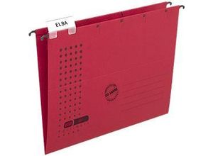 4002030007680 - ELBA chic® ULTIMATE Hängemappen für Formate bis DIN A4 seitlich offen rot