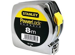 3253560331986 - 0-33-198 Taschenrollbandmaß PowerLock® Länge 8 m Breite 25 mm mm cm eg i - Stanley