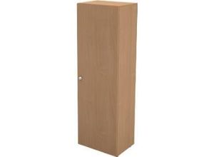 4251898806373 - Genius Flügeltürenschrank TETRIS WALL 5 Ordnerhöhen Türanschlag rechts B 600 x T 440 x H 1880 mm Buche-Dekor