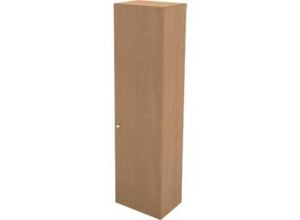 4251898806878 - Genius Flügeltürenschrank TETRIS WALL 6 Ordnerhöhen Türanschlag rechts B 600 x T 440 x H 2250 mm Buche-Dekor