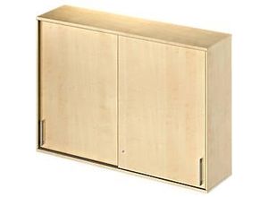 4251898806090 - Genius Aufsatz-Schiebetürenschrank TETRIS WOOD 3 OH B 1600 mm Ahorn-Dekor