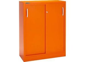 4051273517876 - Select Schiebetürenschrank 3 Ordnerhöhen B 1200 mm orange RAL 2004