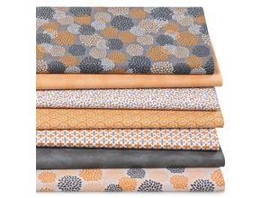 4058896355175 - Patchwork- und Quiltpaket Grafik orange-color