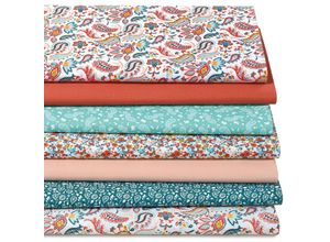 4058896351269 - Patchwork- und Quiltpaket Paisley bunt