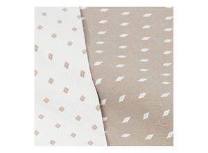 4058896152729 - Damast Miniraute taupe