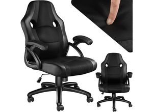 4061173073242 - tectakeÂ® - Bürostuhl Gaming Stuhl - Luxus Schreibtischstuhl Bürostuhl - Rennstuhl Schreibtischstuhl Gaming Stuhl Benny - schwarz