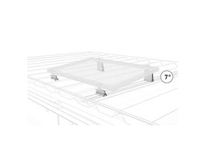 4061753290243 - Systemprofil für Photovoltaik-Beleuchtungssystem Stahl silber mit Aufständerungswinkel 7 Grad