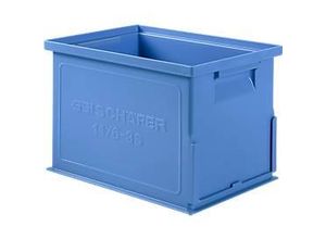 4052941151699 - Stapelkasten Serie 14 6-3 S aus Polypropylen mit Griffmulde Inhalt 93 L blau