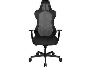 4014296766829 - Bürostuhl Sitness RS Sport Uni mit Armlehnen 3D-Synchronmechanik Muldensitz Kopfstütze schwarz schwarz