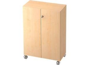 4032062152096 - HAMMERBACHER Aktenschrank Profi V238T3RA 3 3 SG ahorn 2 Fachböden 800 x 420 x 1172 cm