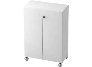 4032062152164 - HAMMERBACHER Aktenschrank Profi V238T3RA W W SG weiß 2 Fachböden 800 x 420 x 1172 cm