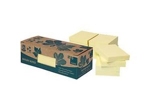 4044355777381 - Haftnotiz 50 x 40 mm (B x H) pastellgelb 100 Bl Block 12 Block Pack 4044355777381 12 Block