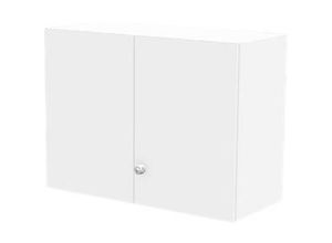 4251898807899 - Genius Aufsatzschrank TETRIS WALL 2 Ordnerhöhen Türanschlag rechts B 1000 x T 440 x H 740 mm weiß