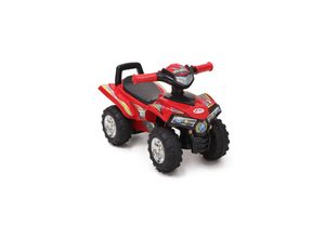 3800146241704 - Rutschauto ATV 551 ab 1 Jahr mit Musikfunktion Hupe Quad Design schwarz rot