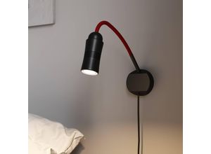 4251758274885 - Neo! Flex Hotel II LED-Wandleuchte schwarz rot