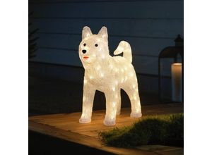 7318302441036 - 6244-103 Acryl-Figur EEK G (A - G) Hund Warmweiß LED Weiß