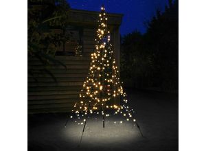 8718781474164 - Weihnachtsbaum mit Mast 2 m 300 LEDs