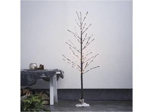 7391482044549 - 860-84 Weihnachtsdekoration baum tobby tree led 122X0066W Stahl Kunststoff braun H120cm Ø60cm IP44 - Star Trading