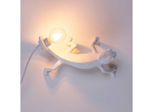 8008215150918 - SELETTI Chameleon Lamp Going Down Wandlampe USB