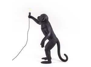 8008215149202 - SELETTI Monkey Lamp LED-Dekolampe stehend schwarz