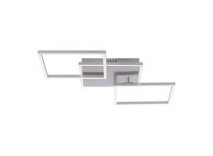 4043689972950 - Leuchten Direkt - Just Light led Deckenleuchte Iven in Silber 23W 1400lm - grey