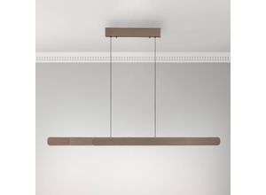 4012248384299 - Paul Neuhaus LED-Hängelampe Adriana braun Länge 160 cm