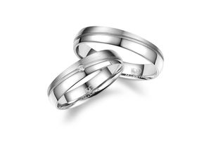 4069415266360 - Partnerring MARRYA MARRYA Silber Ringe Trauringe Eheringe Partnerringe Fingerringe Gr 48 Silber 925 (Sterlingsilber) silberfarben (herren ring silber) Damen