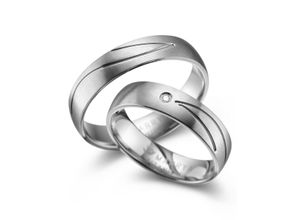 4069415241404 - Partnerring MARRYA MARRYA Titan Ringe Trauringe Eheringe Partnerringe Fingerringe Gr 48 Titan silberfarben (herren ring silber) Damen