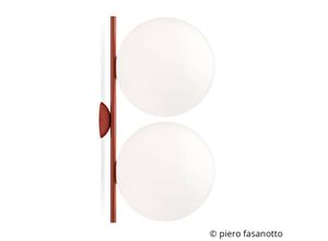 8059607031797 - FLOS IC C W2 Double Wandleuchte rot Ø 30 cm