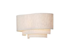 3188000786128 - MARKET SET Pebble Textil-Wandlampe creme