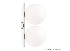 8059607031810 - FLOS IC C W2 Double Wandleuchte chrom Ø 30 cm