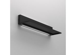 5907812622961 - Wandleuchte Shelf schwarz Stahl 60 cm lang 2 x LED