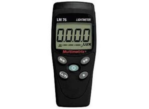 3760171415511 - Multimetrix P06236201 LM 76 Luxmeter 0 - 200000 lx