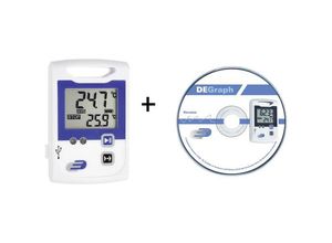 4009816024923 - Dostmann Electronic 5005-1105 LOG100 CRYO Set Temperatur-Datenlogger Messgröße Temperatur -30 bis 70 °C