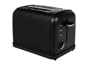 8713016083098 - Princess Toaster 950 W Edelstahl Mattschwarz - Schwarz