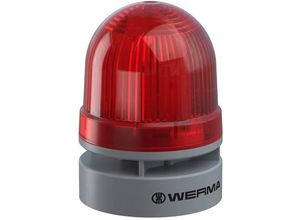 4049787043004 - Werma Signaltechnik Signalleuchte Mini TwinFLASH Combi 115-230VAC RD 46012060 Rot 230 V AC 95 dB