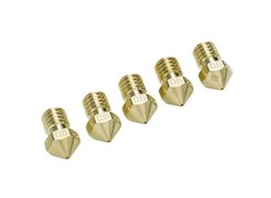 8718836374494 - UltiMaker Nozzle Pack 06 mm Passend für (3D Drucker) UltiMaker 2+ UltiMaker 2 Extended+ UM2+ Nozzle Pack 5x060mm 9526