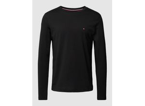 8720112072116 - Longsleeve mit Label-Stitching