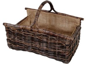 4012622173624 - Aufbewahrungskorb LOCKER Aufbewahrungsboxen Gr B H T 65 cm x 44 cm x 46 cm beige (natur) Kaminholzkorb Korbware Kaminholzkörbe Aufbewahrungsboxen